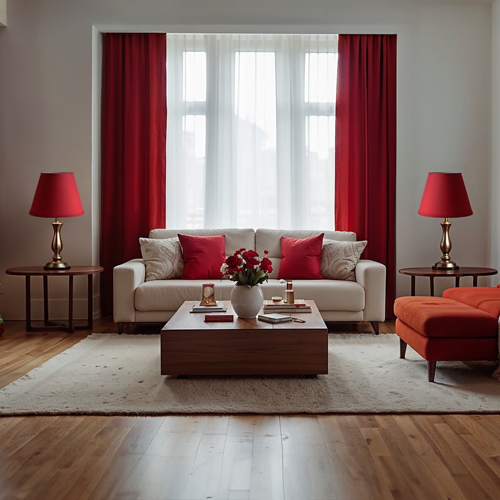 Red Lamp Shades - Just Shades