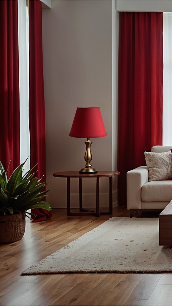 Red Lamp Shades - Just Shades