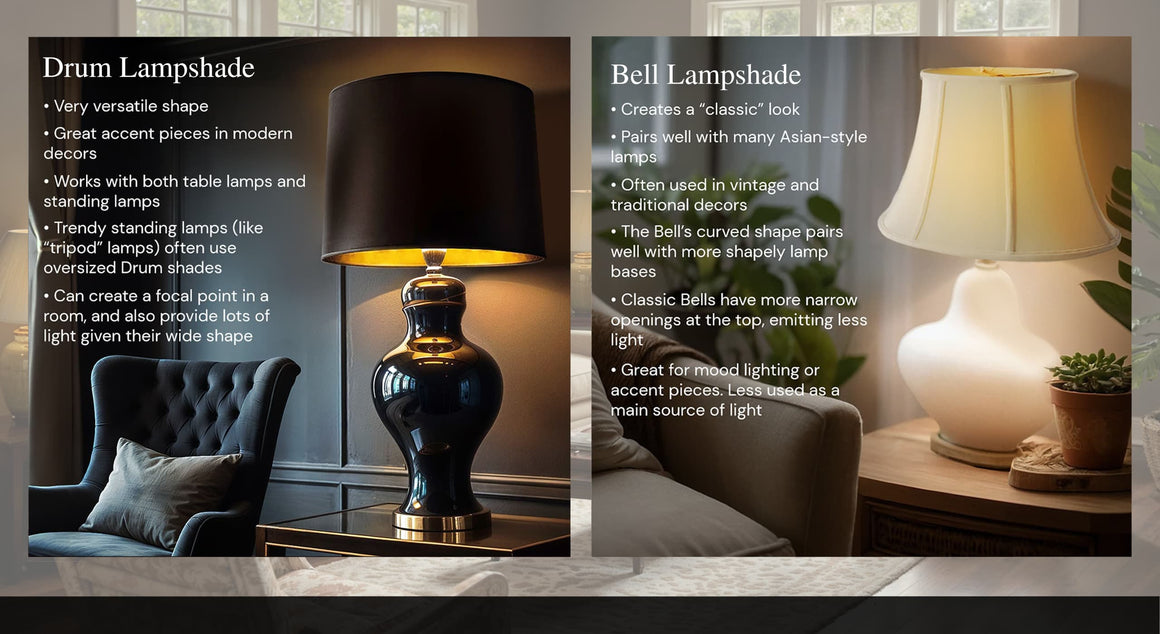 5 Steps to Choosing the Right Lamp Shade | Just Shades