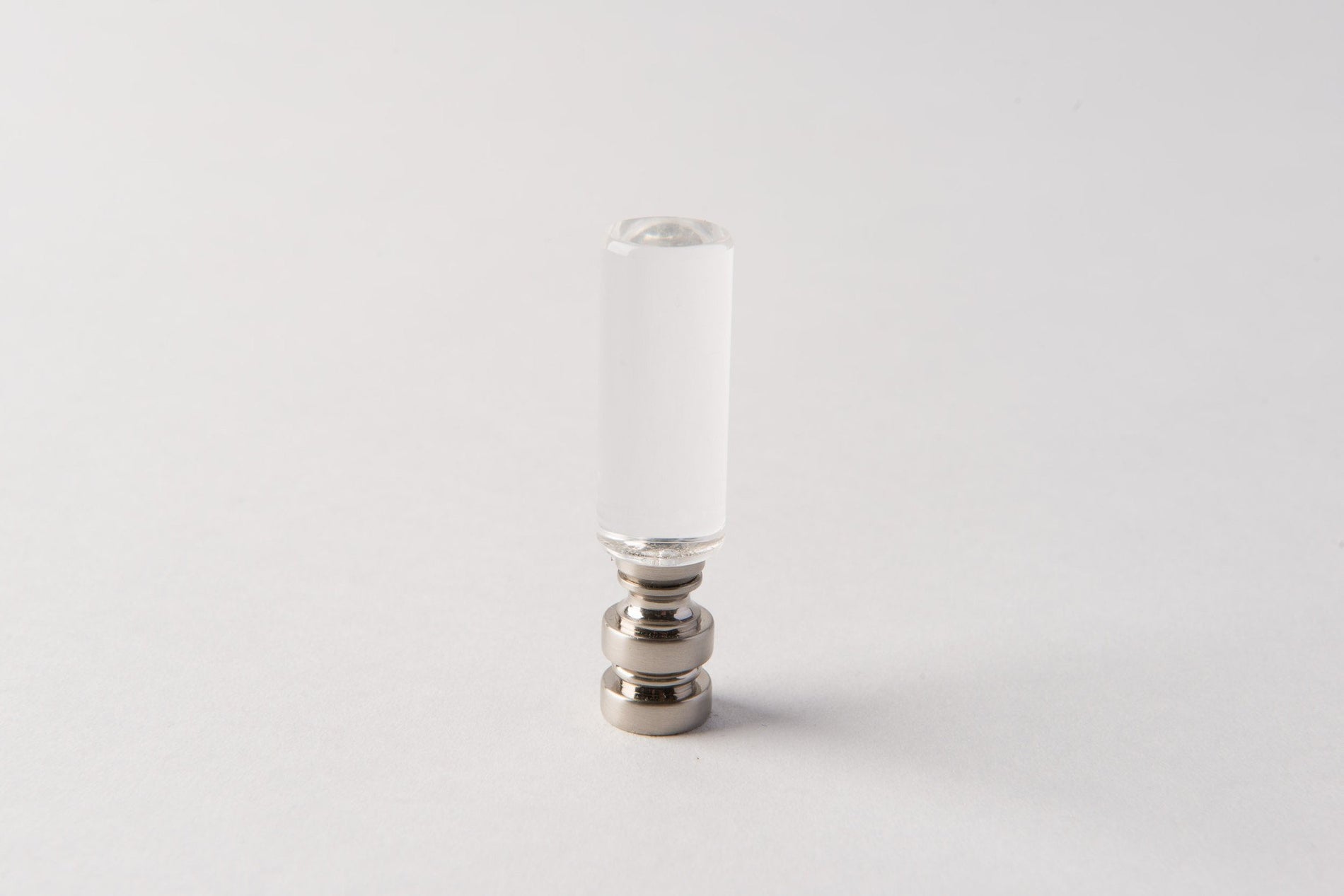 Acrylic Cylinder Finial | Just Shades